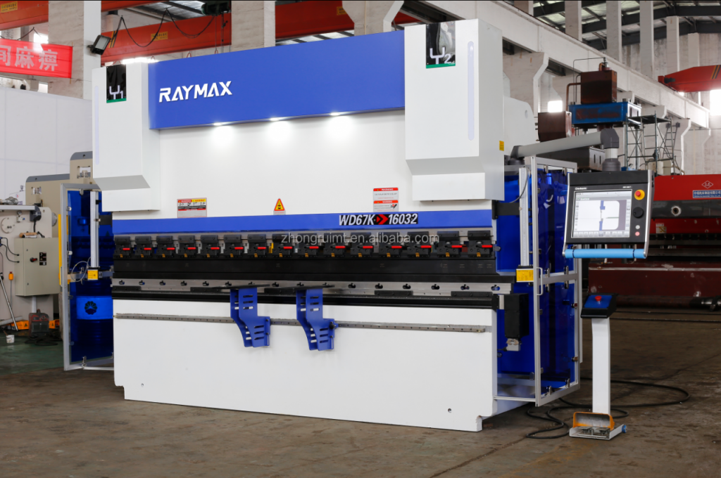 125 Tons Hydraulic Press Brake, 4 Meter Bending Machine - RAYMAX Videos