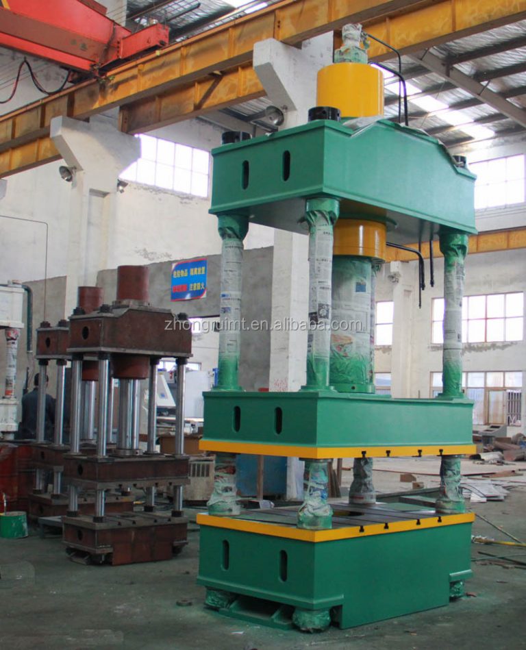 500T Hydraulic Punch Press/Metal Punching Stamping Machine For Louver ...
