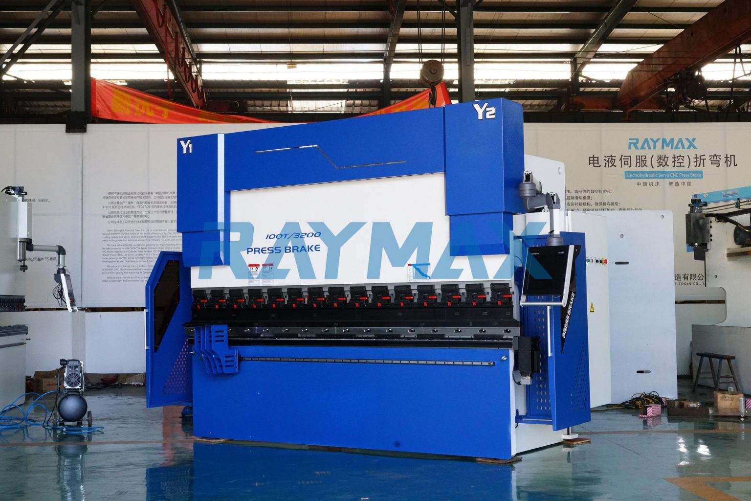 Stainless Steel 80T 2500mm 5mm 200 Ton Hydraulic Press Brake Machine ...